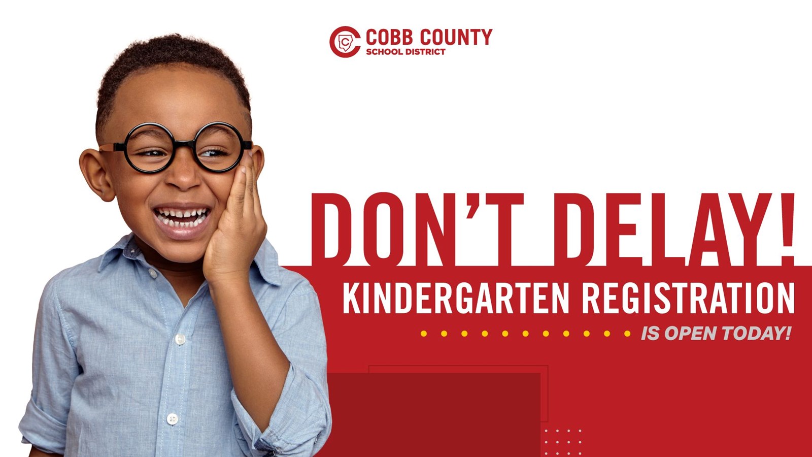 KINDERGARTEN REGISTRATION IS OPEN, SIGN UP TODAY! | EAST COBBER