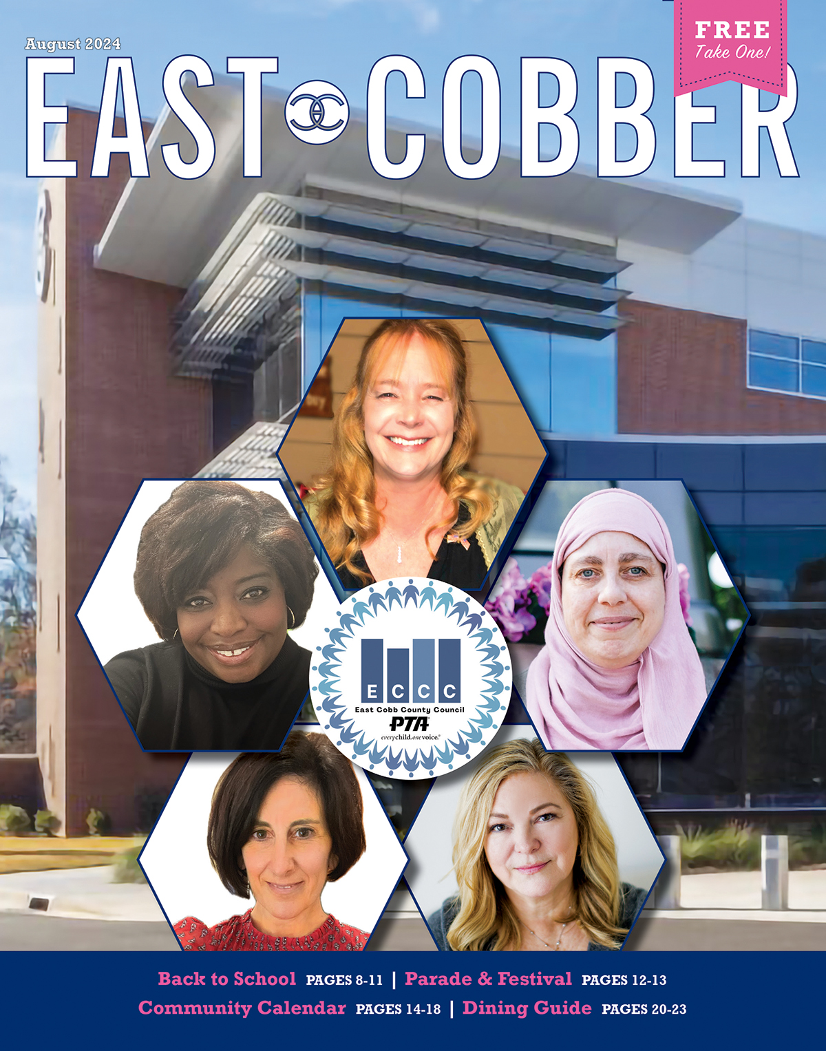 LOOK WHO'S ON THE COVER: EAST COBB COUNTY COUNCIL OF PTAS