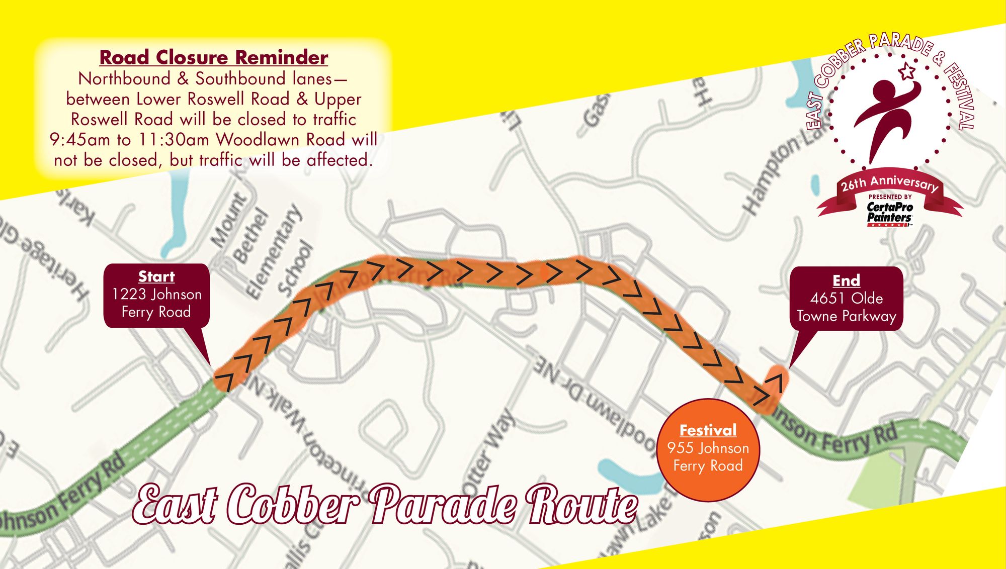Parade Road Closure | EAST COBBER