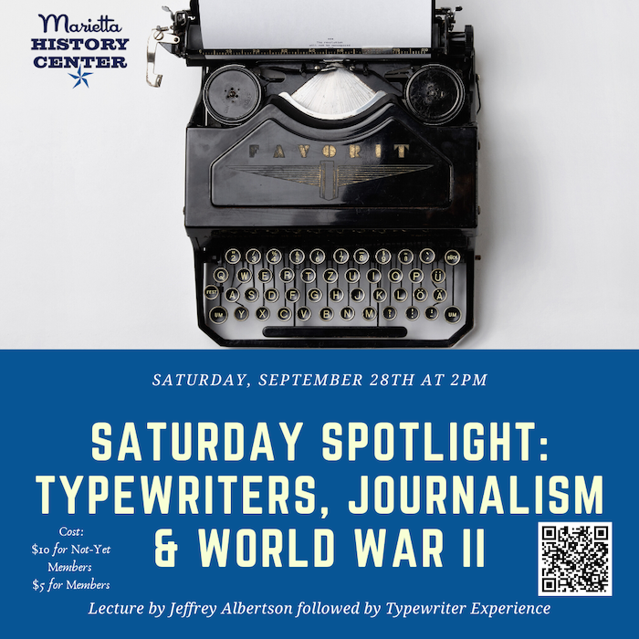 Saturday Spotlight: The Role of Typewriters during World War II | EAST ...