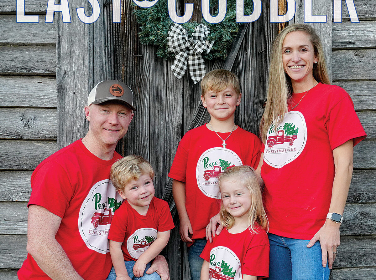 LOOK WHO'S ON THE COVER: PEACE CHRISTMAS TREES